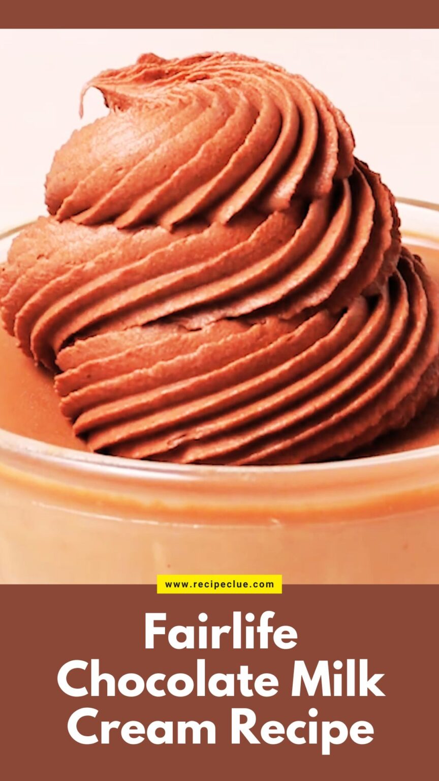 Fairlife Chocolate Milk Cream Recipe - RecipeClue